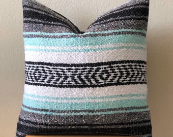Mexican Blanket Pillow Cover Great Gift - Etsy