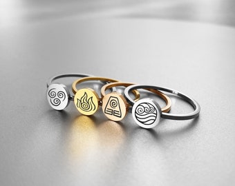 Fire Nation Ring - Etsy