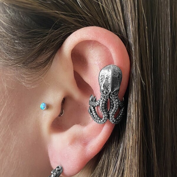 Octopus Ear Cuff - Etsy