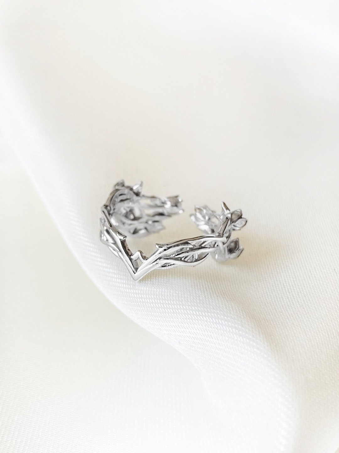 Galadriel Tiara Ring, Elvish Ring, Galadriel Crown, Elvish Jewelry ...