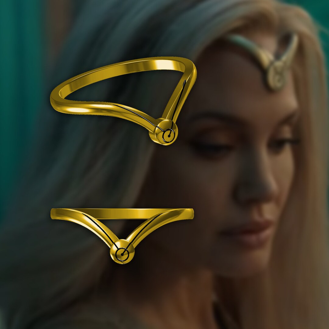 Thena Tiara Ring Thena Headpiece Engagement Ring Geek - Etsy UK