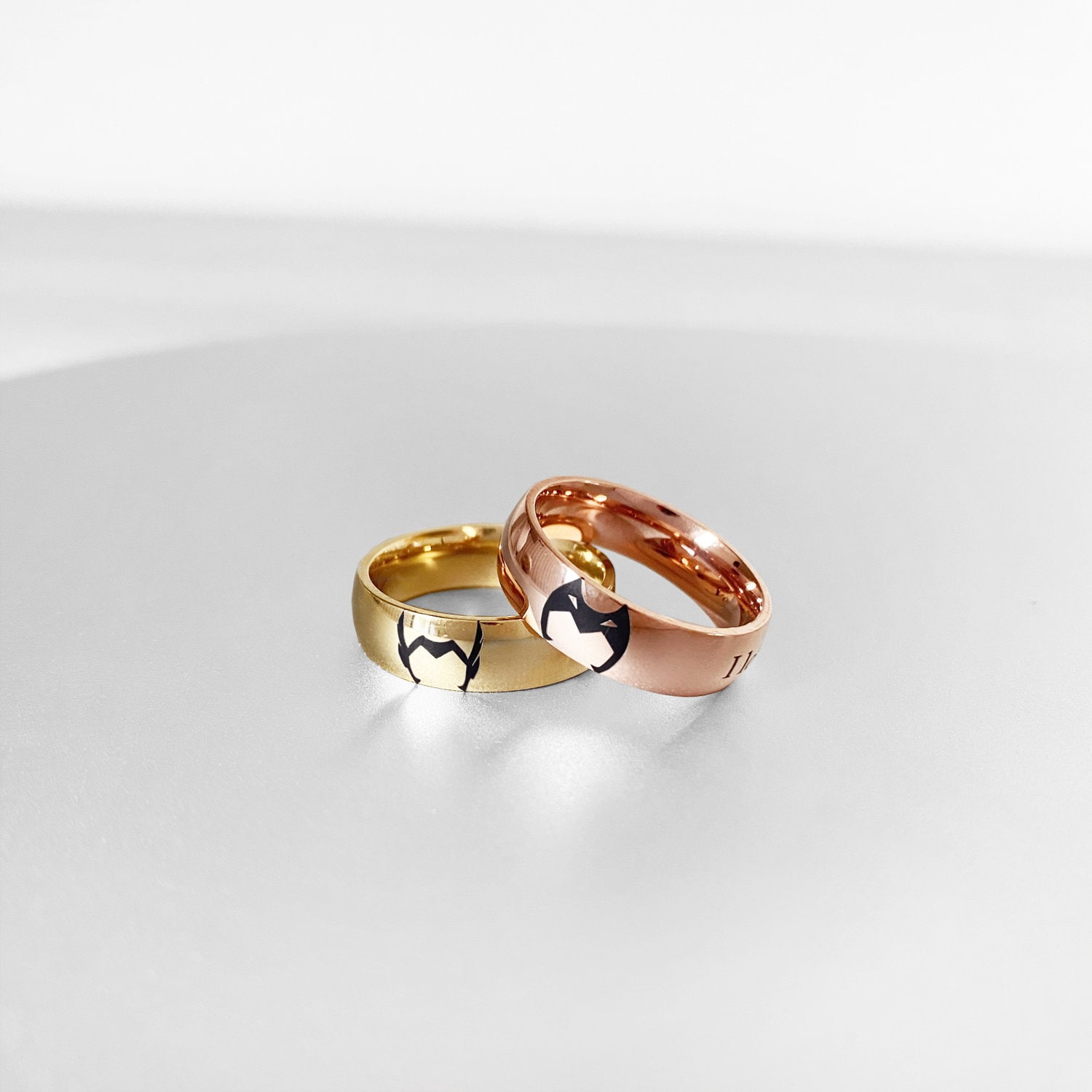 Catradora Couple Rings Heart of Etheria Ring She-ra's | Etsy