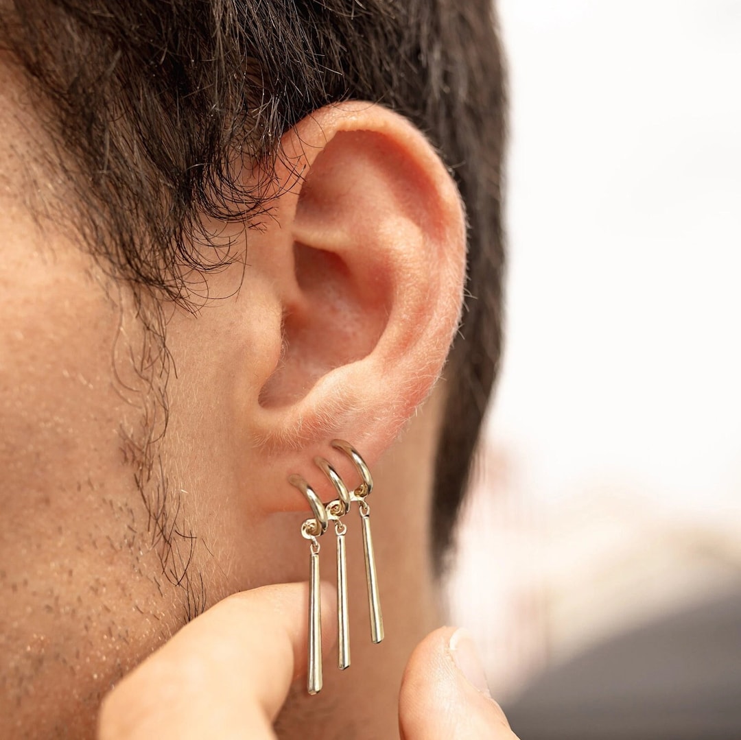 Zoro Single Earring Sterling Silver One Ear Piercing Monkey - Etsy Italia