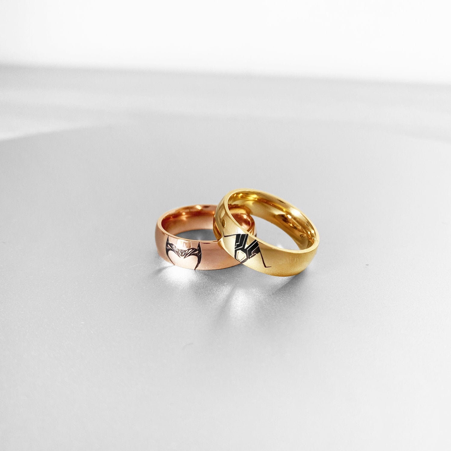 Superhero Wedding Rings