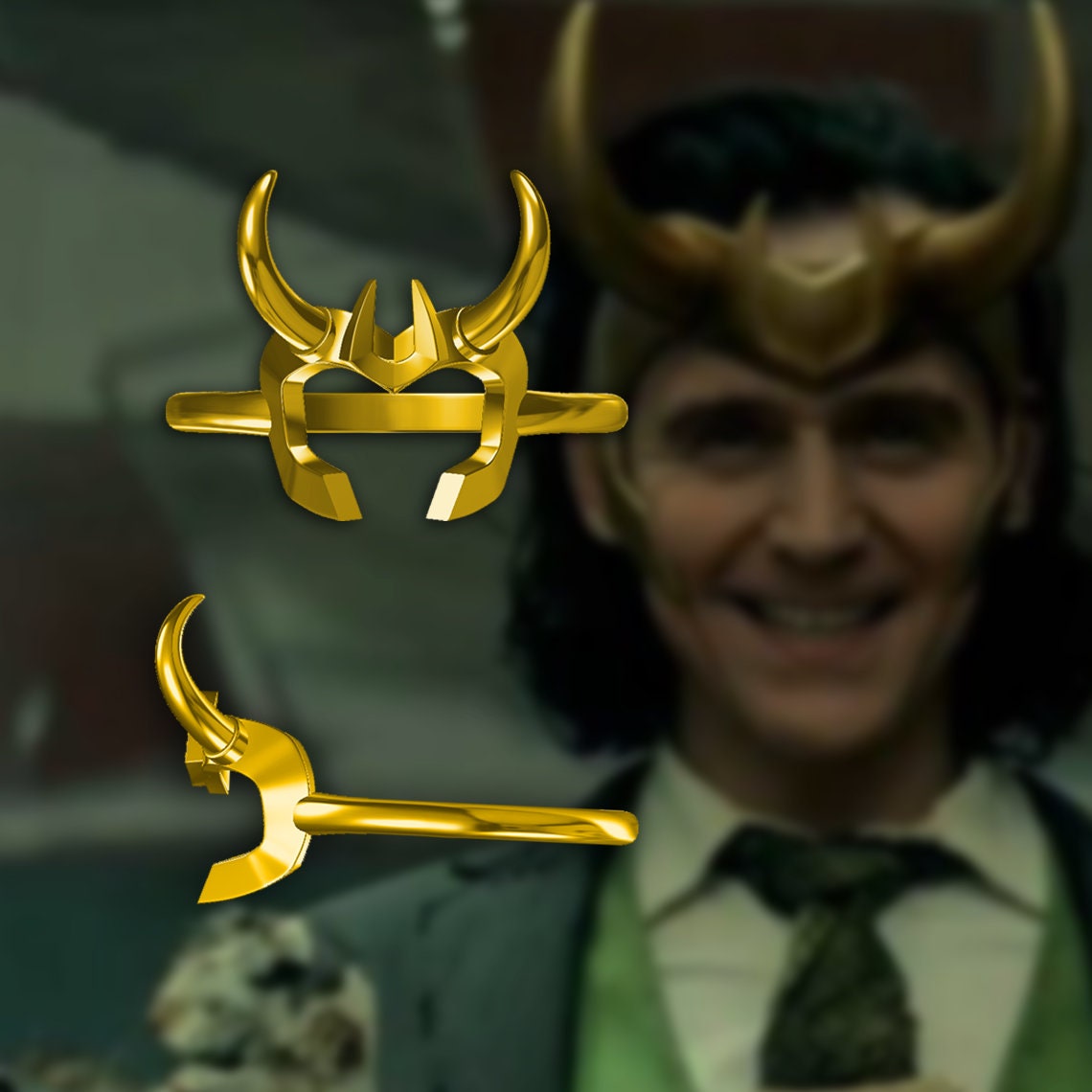 NEW Loki Helmet Ring Loki Headpiece Loki Ring Lady Loki | Etsy