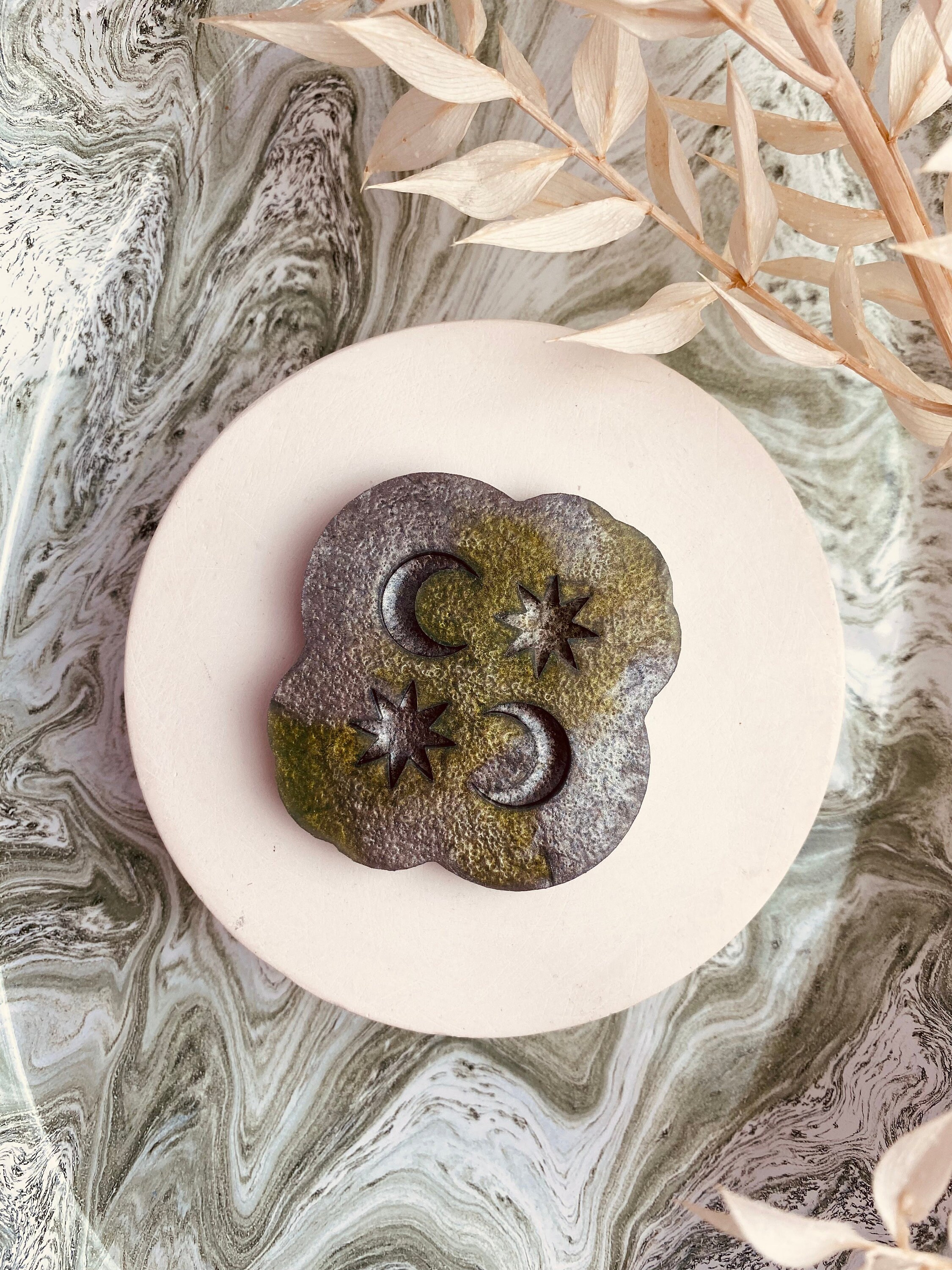 Mini Sun and Moon Clay and Resin Mould - Etsy UK