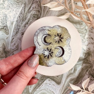 Mini Sun and Moon Clay and Resin Mould - Etsy UK