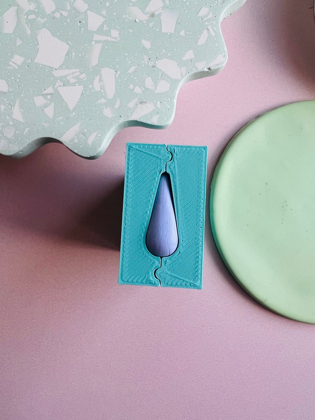 Tear Drop Shaped Bead Roller for Polymer Clay - Etsy