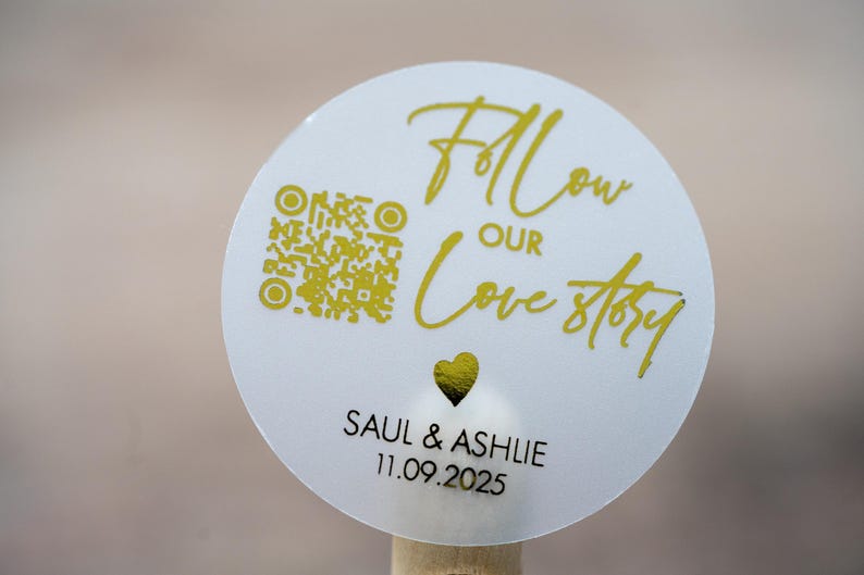 Save the Date Foil Wedding Stickers/wedding Stationary/custom Wedding ...
