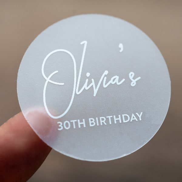 Clear Stickers Custom - Etsy