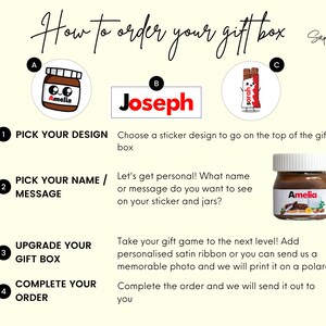 Custom Nutella & Kinder Bueno Inspired Chocolate Gift Box/birthday Gift ...