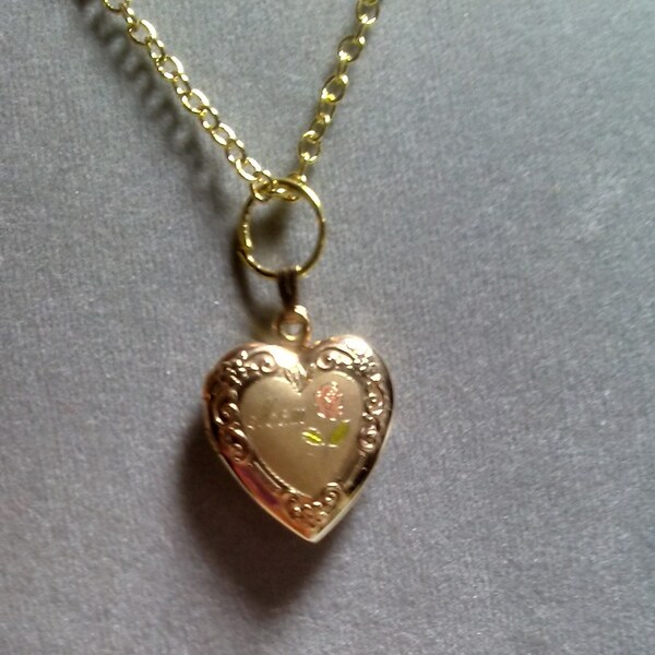 Gold Filled Locket - Etsy