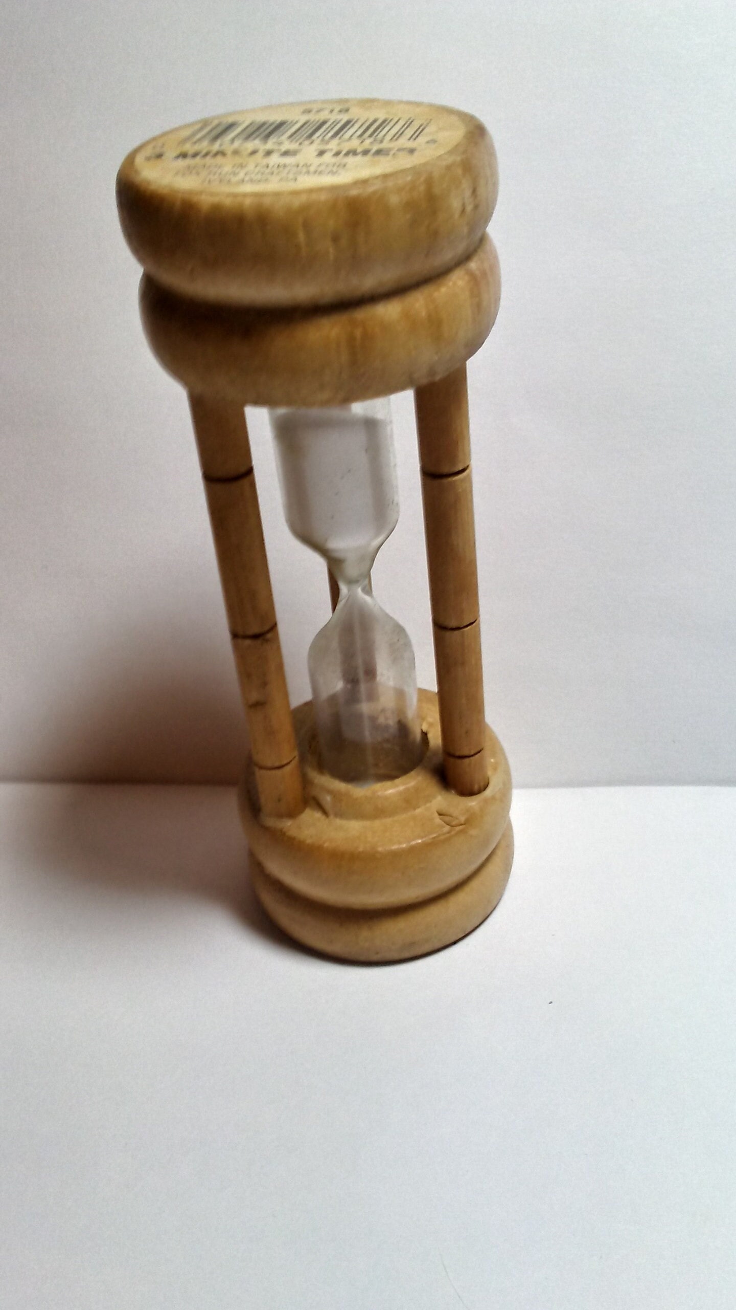 3 Minute Egg Timer, Wood Frames and Hourglass With Sand. - Etsy