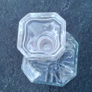 Vintage Alcohol Decanter, Bottle. Octagon Shaped With Glass Stopper. - Etsy