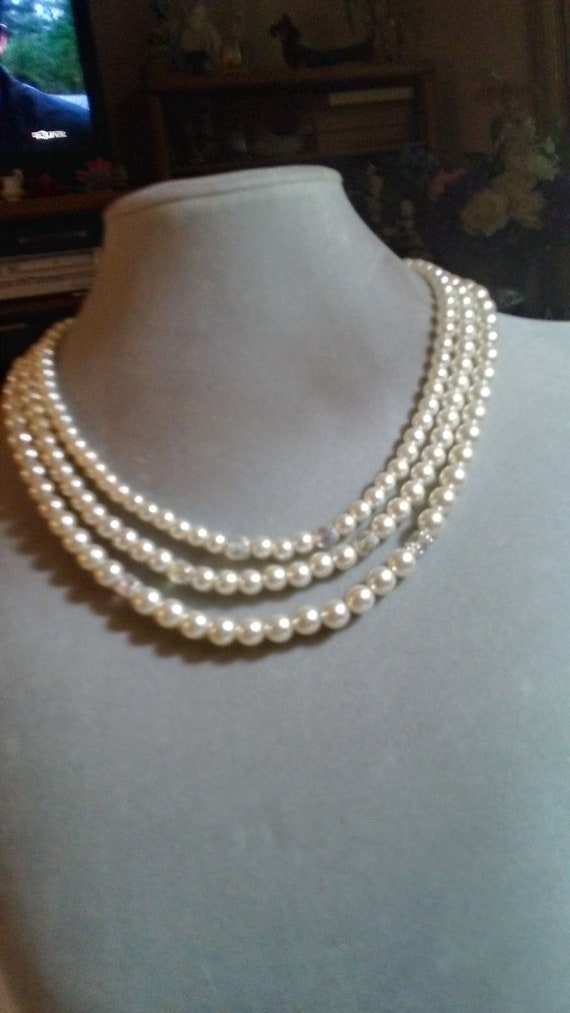 Vintage faux pearls from - Gem