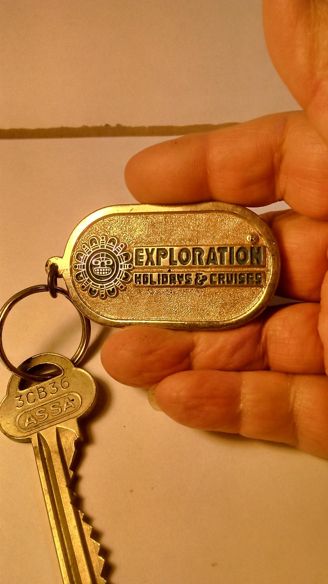 Vintage Exploration Holiday Cruises Keychain - Etsy