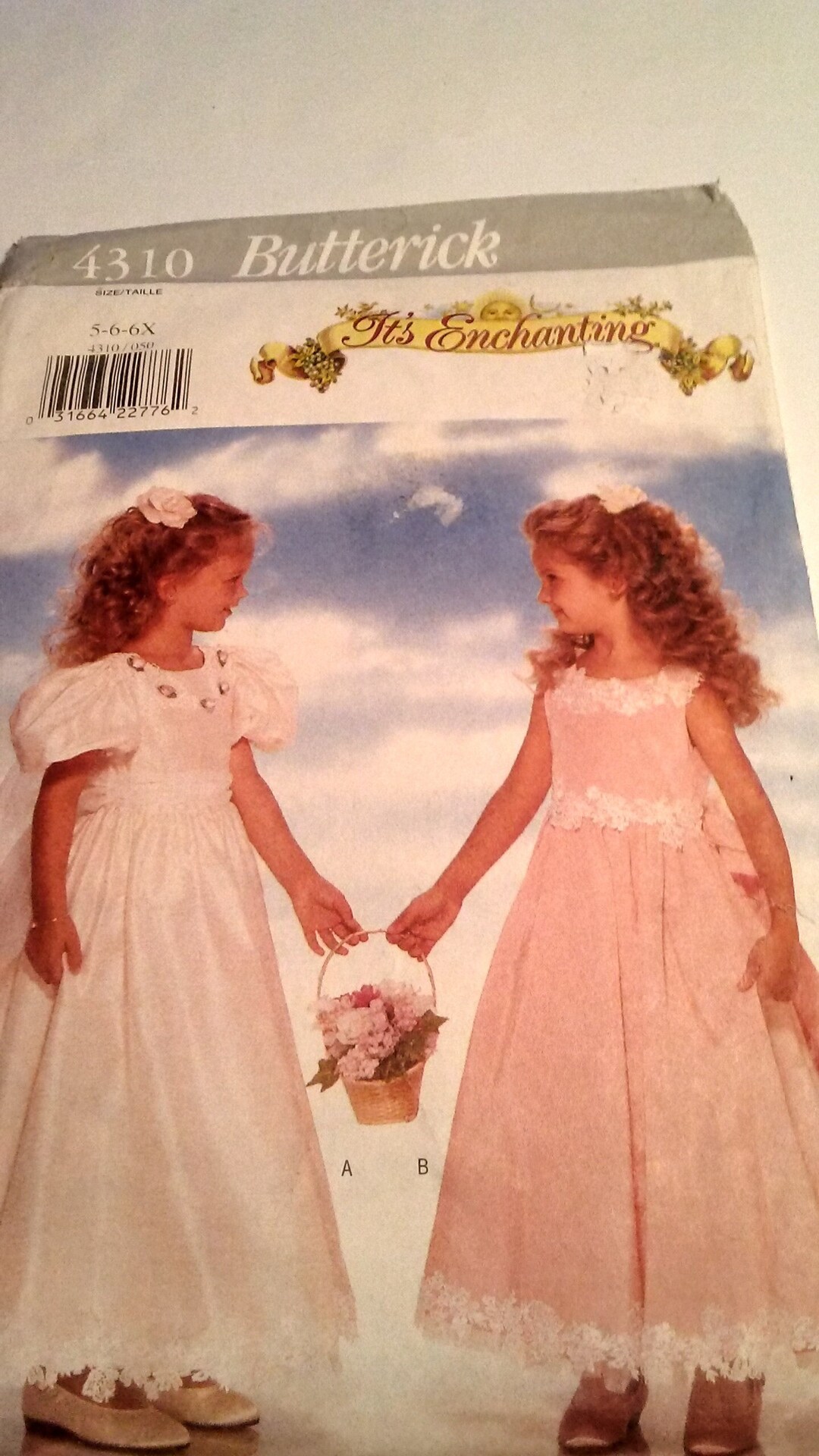 Butterick It's Enchanting Girls Sewing Pattern #4310. - Etsy