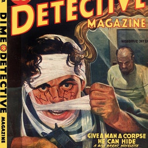 Dime Detective Magazines. Pulp Fiction 1930s to 1950s. Murder Mystery ...