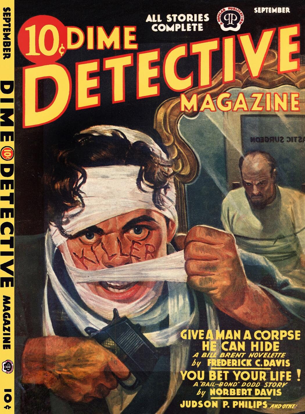 Dime Detective Magazines. Pulp Fiction 1930s to 1950s. Murder Mystery ... Dime Detective Magazines. Pulp Fiction 1930s to 1950s. Murder Mystery ...