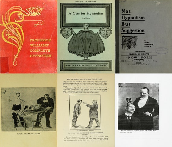 41 Vintage Hypnosis Ebooks Hypnotism Mesmerism Suggestive - Etsy Canada