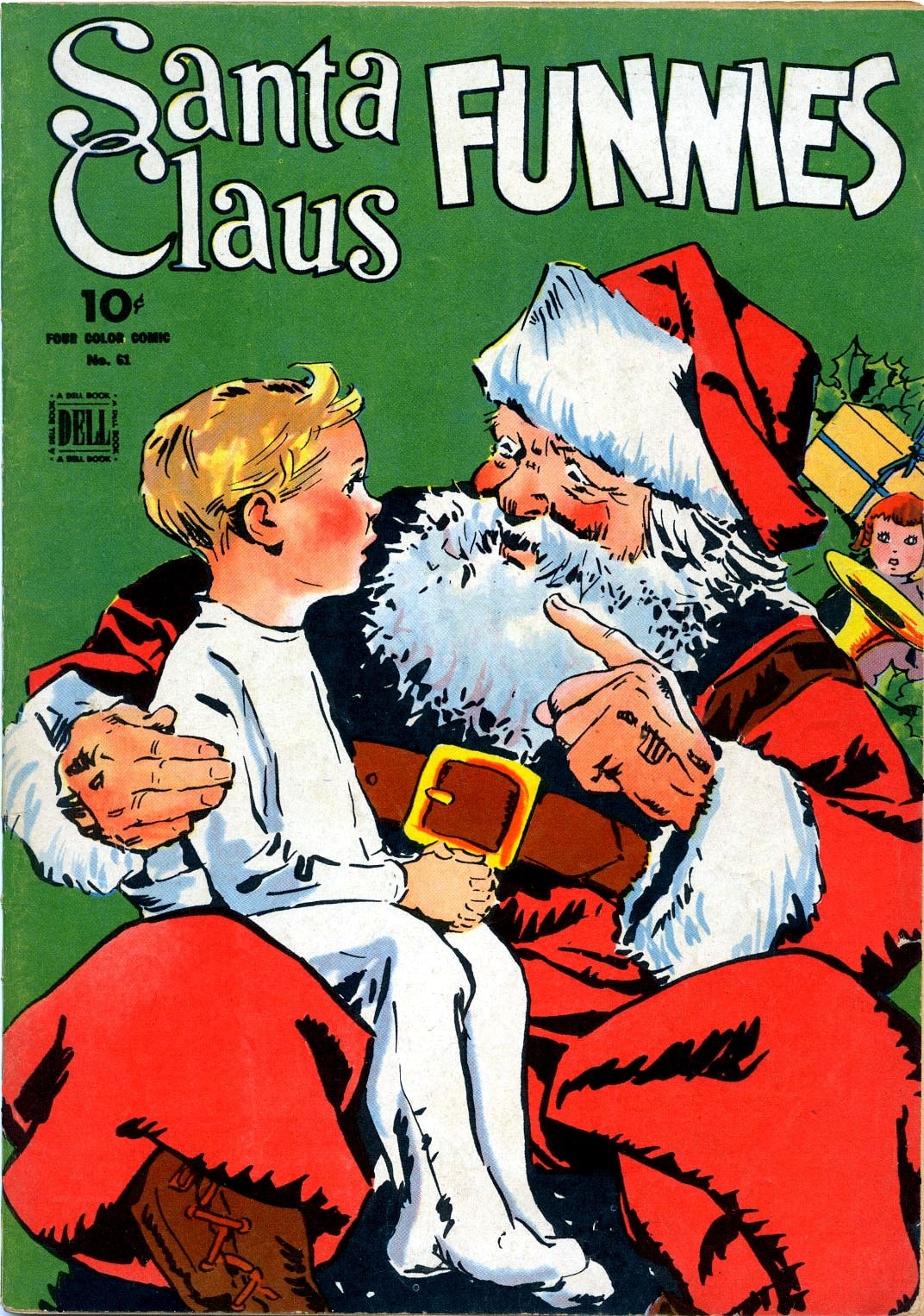 Vintage Christmas Comics Collection Santa Claus Funnies, Frosty ...