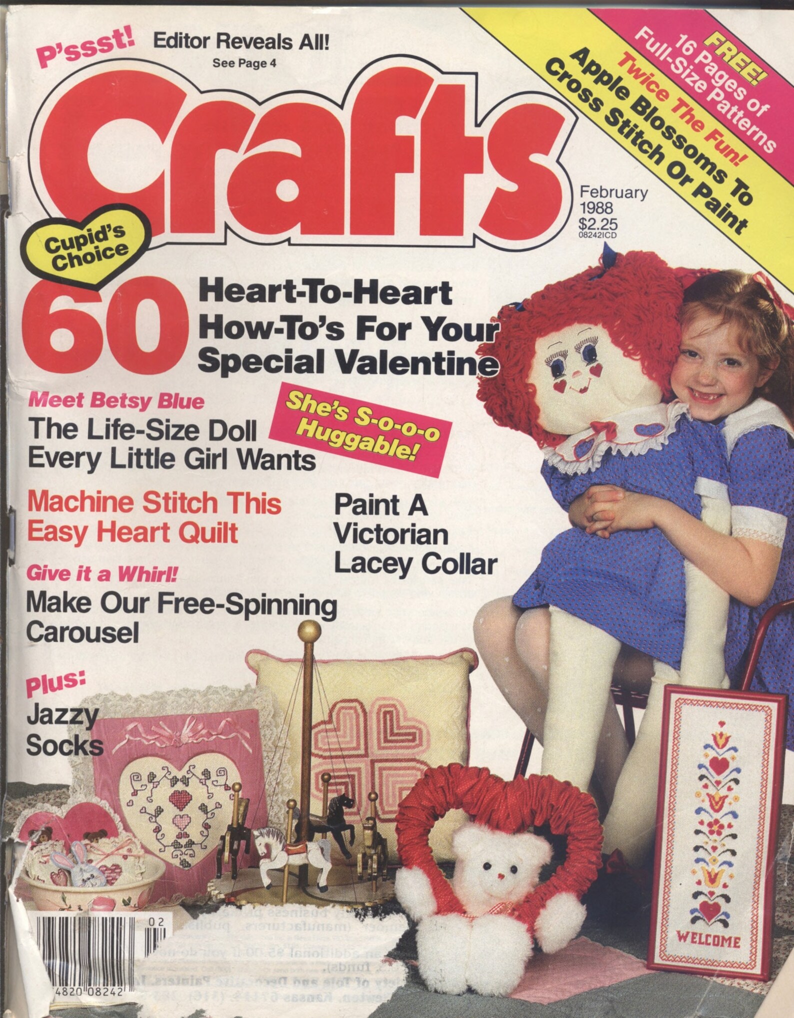 Crafts Magazine Feb 1988 and Creative Crafts Magazine July 1979 2 X ...
