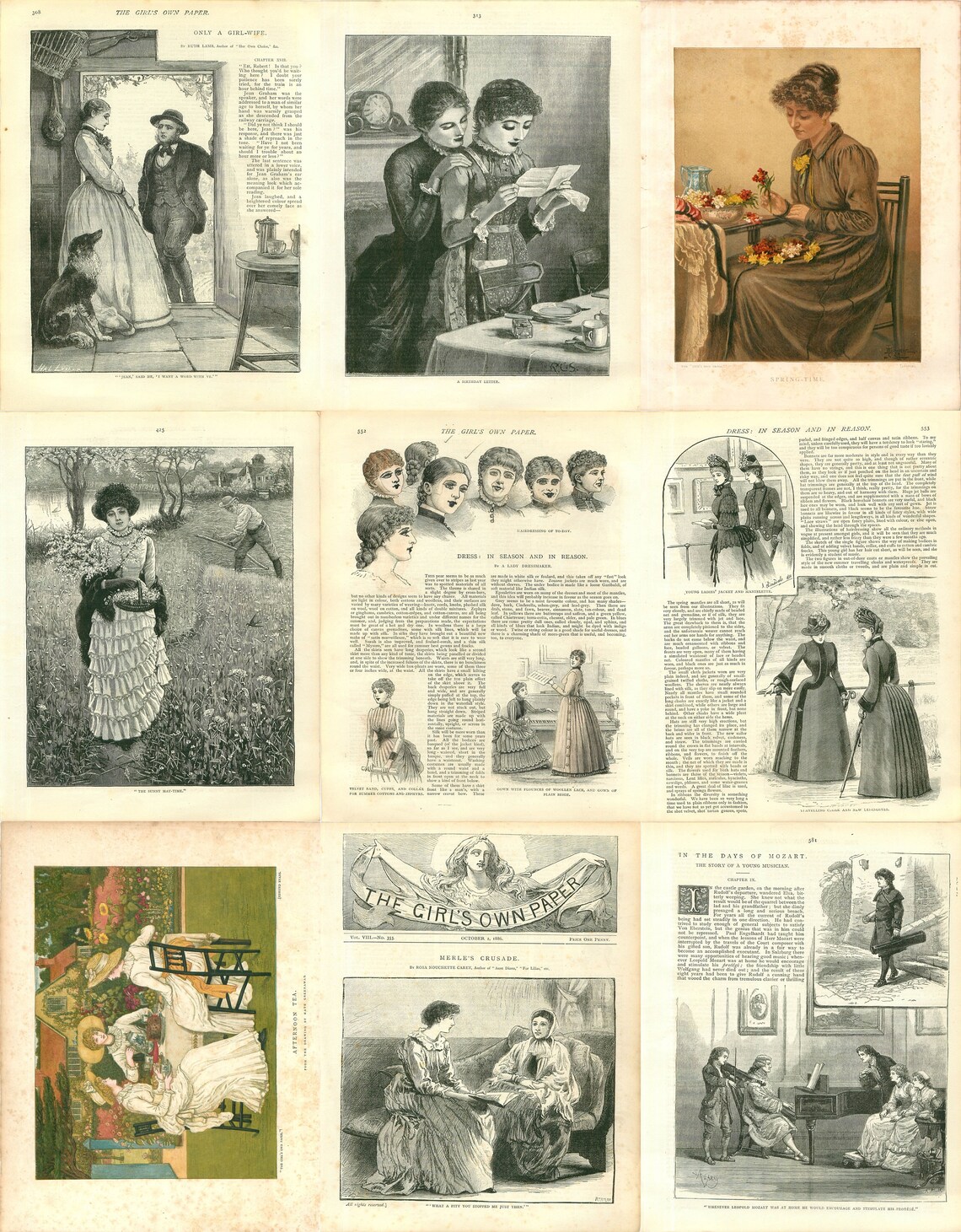 The Girls Own Annual a Collection of 'the Girls Own - Etsy Australia