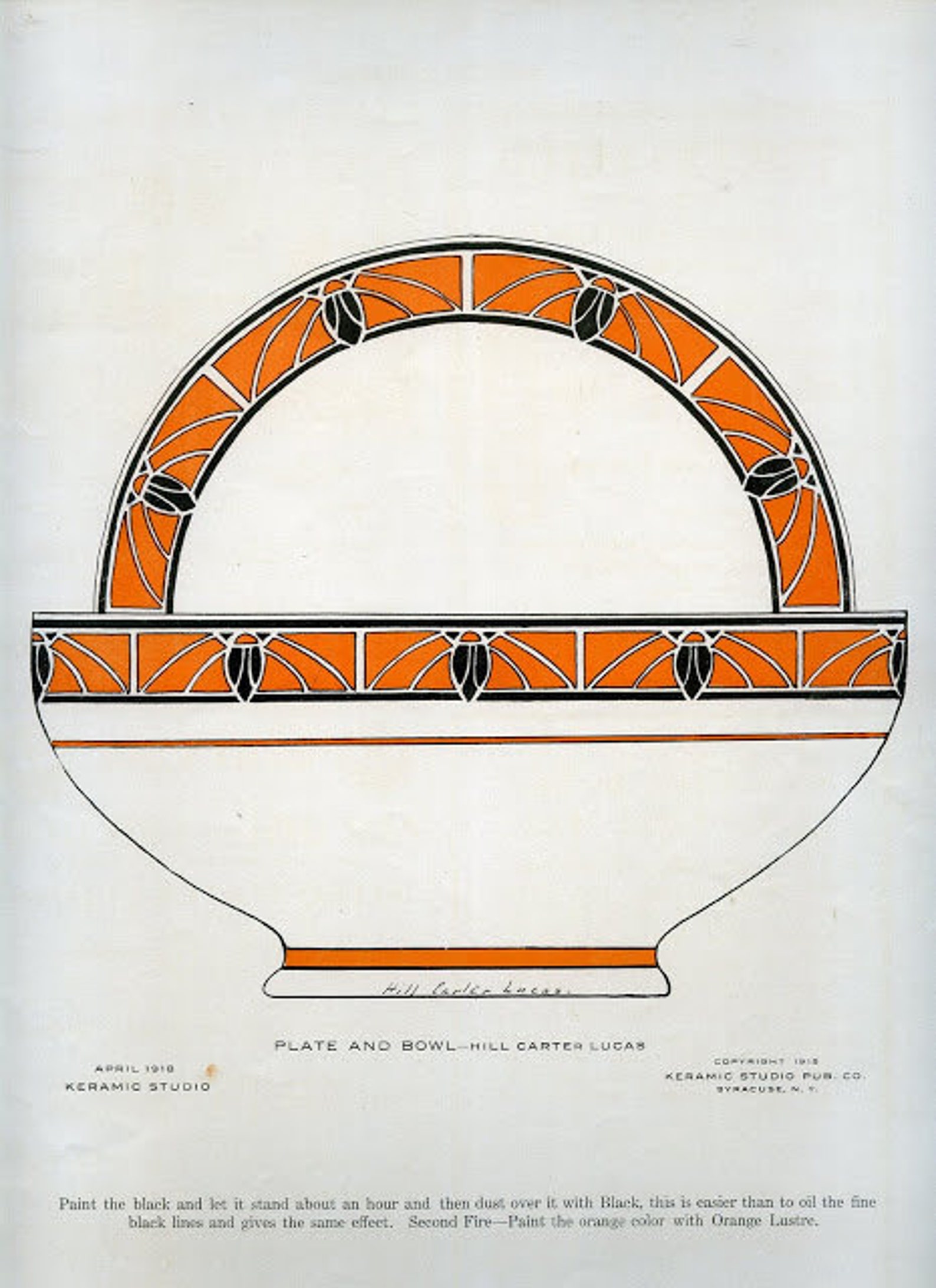 KERAMIC STUDIO 228 Issues Vintage Art Nouveau Ceramics Pottery ...