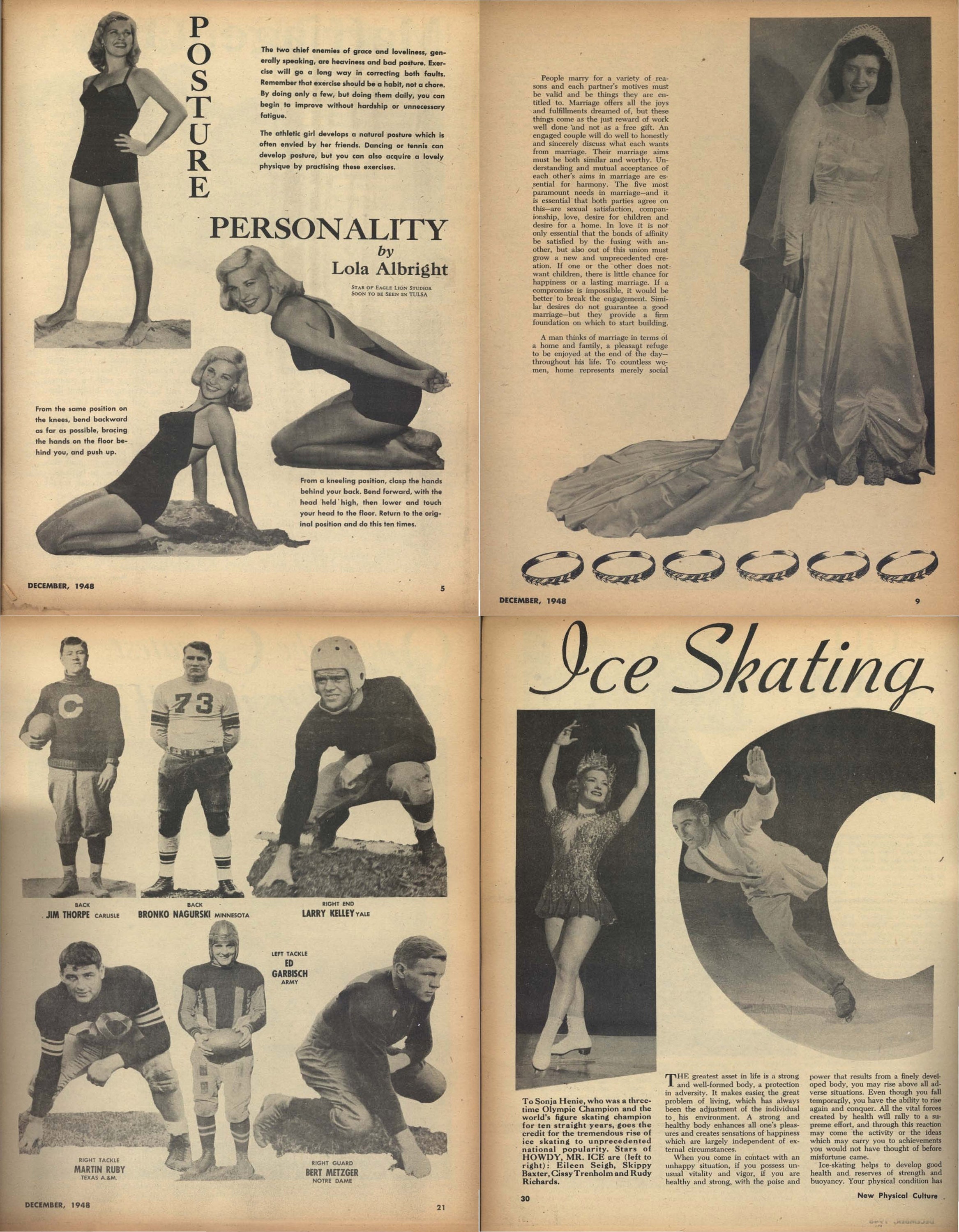 4 X Physical Culture Magazines, Illustrated Vintage Fitness & Health ...