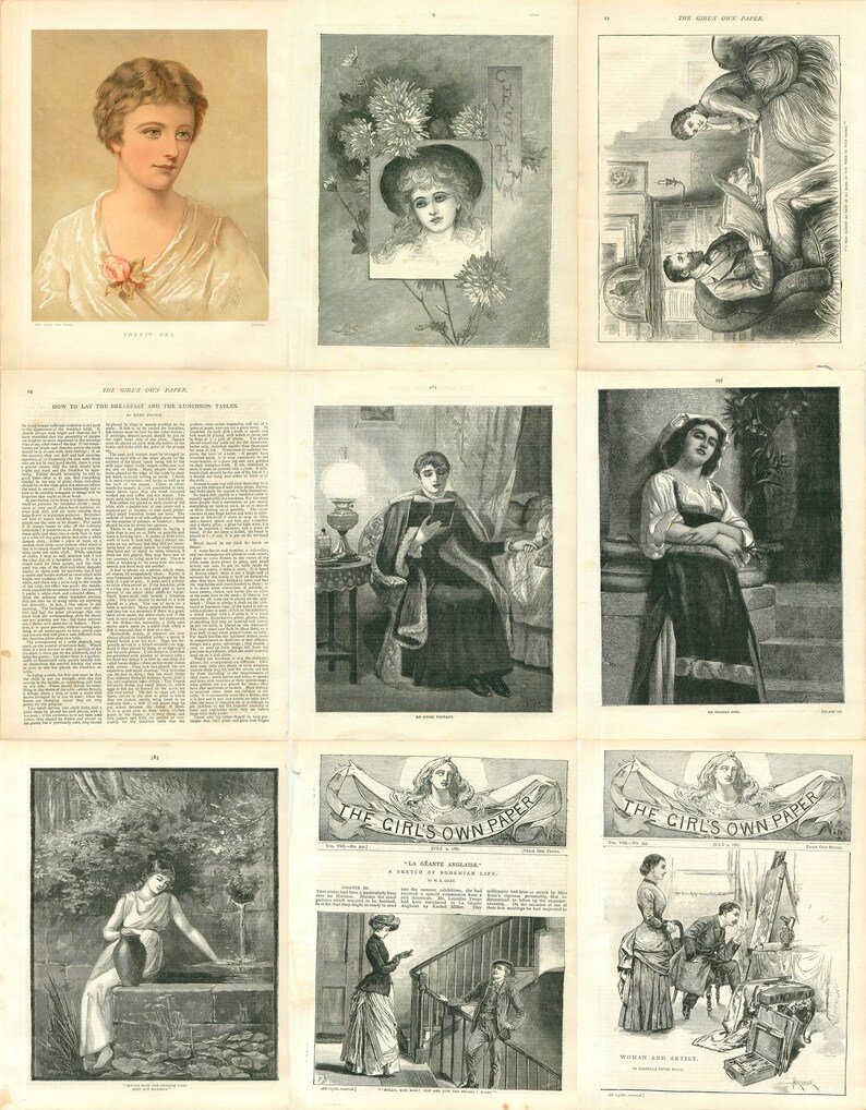 The Girls Own Annual a Collection of 'the Girls Own - Etsy Australia