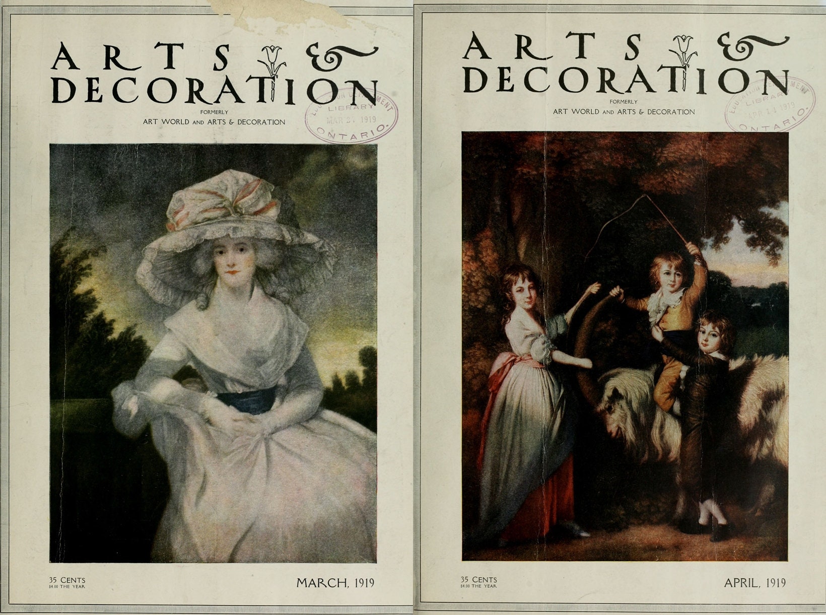 Arts and Decoration Magazines 1918 - 1921 34 Issues Vintage Decor and ...