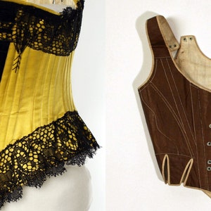 Vintage Underwear Design Gallery (1720-1940): Corsets, Basques, Girdles ...