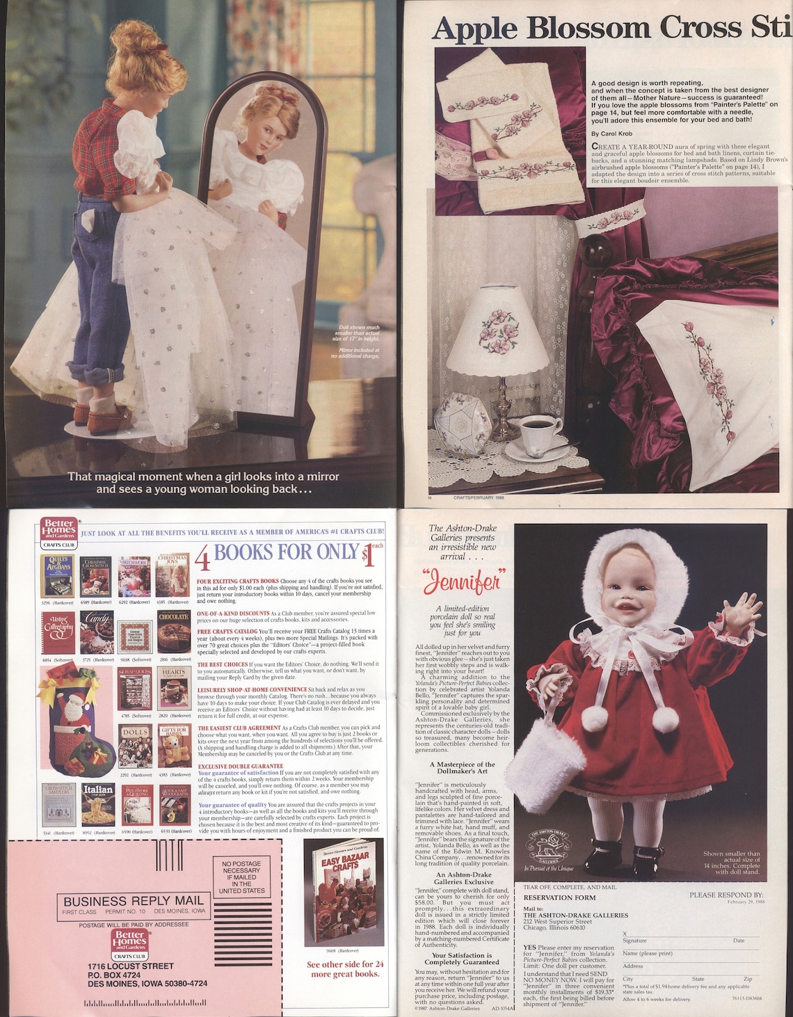 Crafts Magazine Feb 1988 and Creative Crafts Magazine July 1979 2 X ...