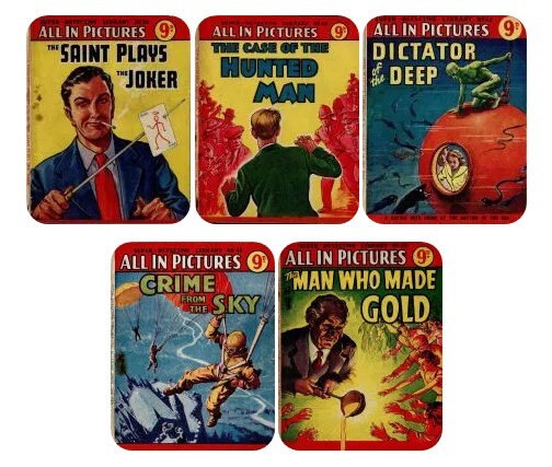 Super Detective Library Secret Agents Science Fiction Comics - Etsy