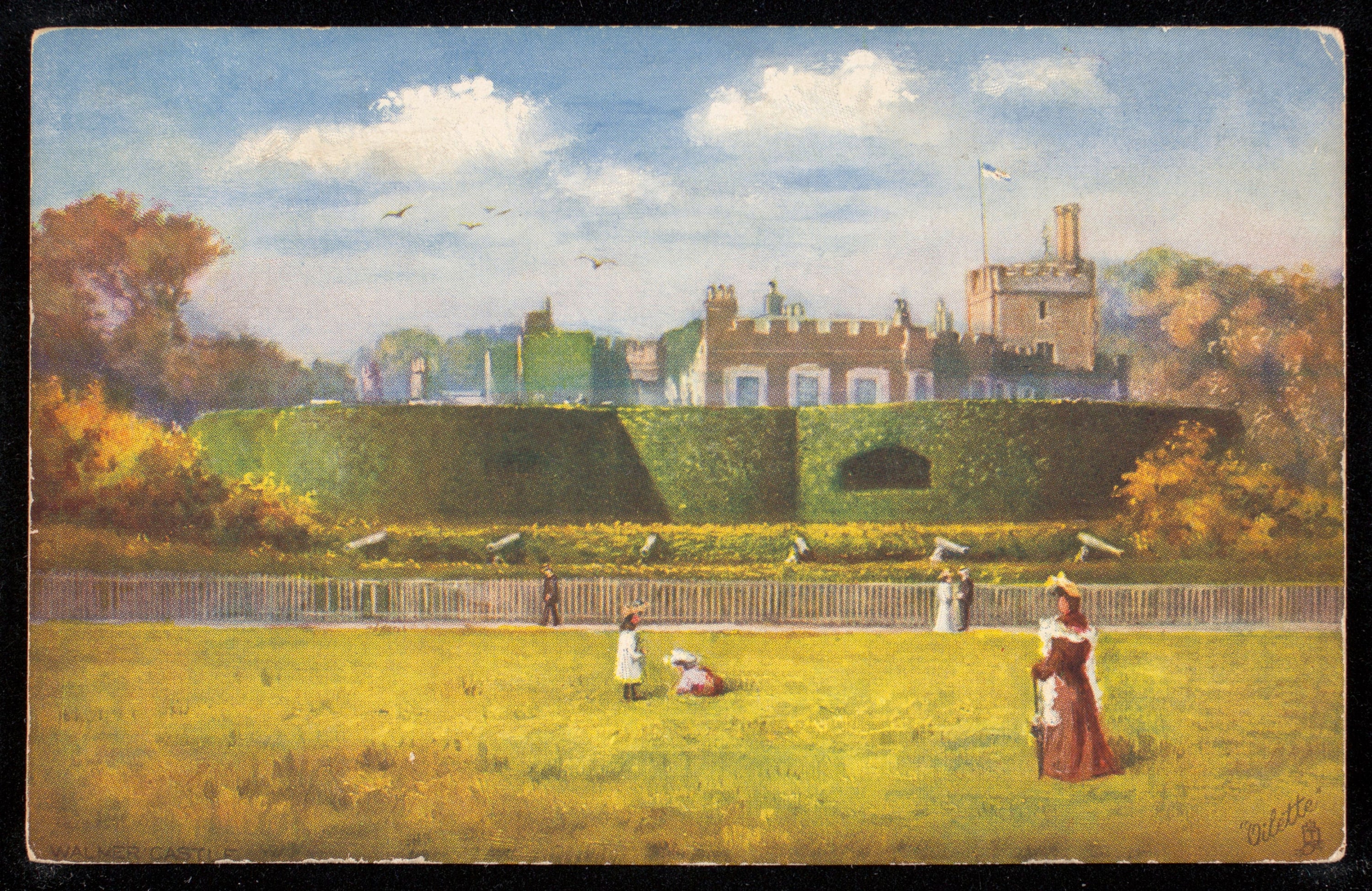 Over 600 Vintage postcards of Castles and Palaces around the world ...