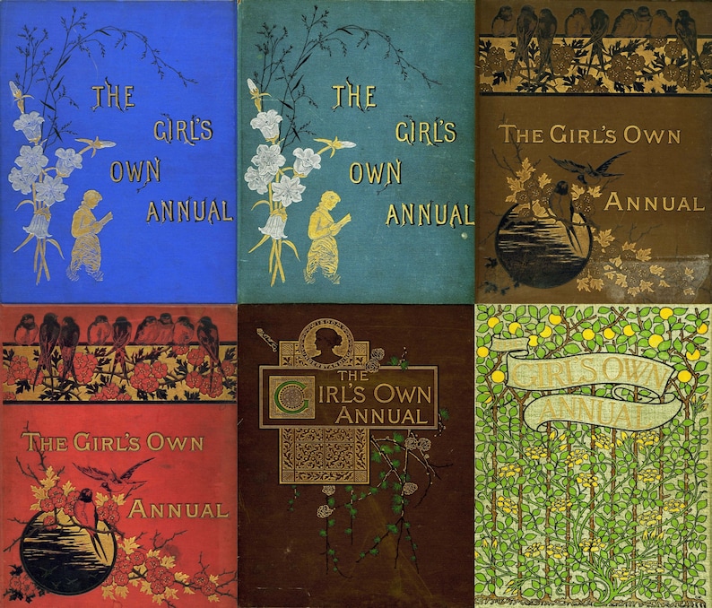 The Girls Own Annual: 1880-1888 Magazine Collection (pdfs) - Etsy Australia