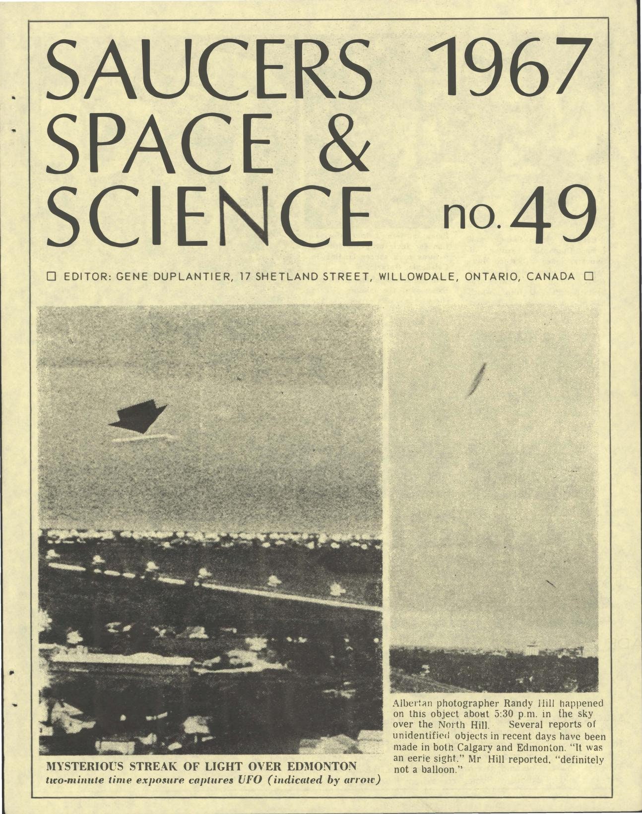 Saucers, Space & Science Newsletters- All 65 Issues 1950s Ufo Magazines ...