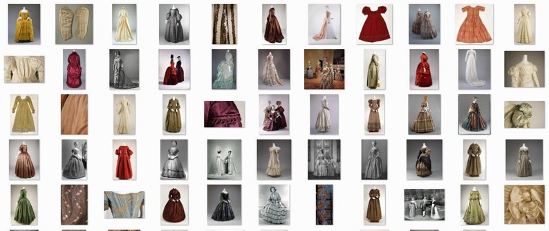 Vintage Dress Design Gallery (1720-1940) - Fashion Inspiration (JPEG ...