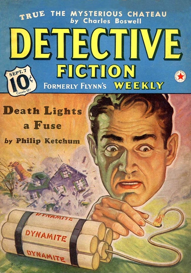 Vintage Detective & Flynn's Fiction Weekly Magazines - 53 PDF Issues ...