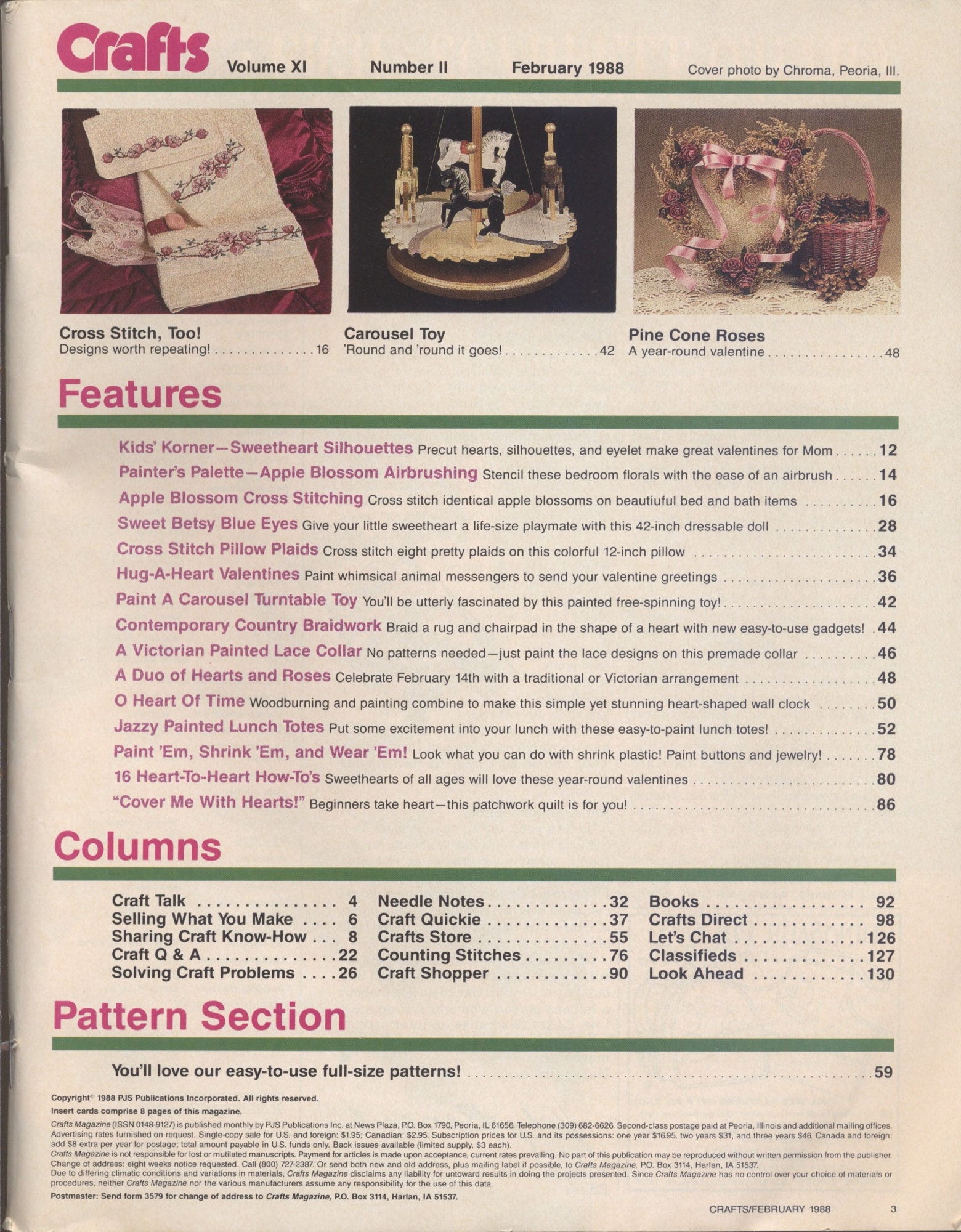 Crafts Magazine Feb 1988 and Creative Crafts Magazine July 1979 2 X ...