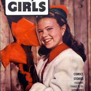 Calling All Girls Magazines 1940s 50s Vintage Teens Magazines - Judy ...