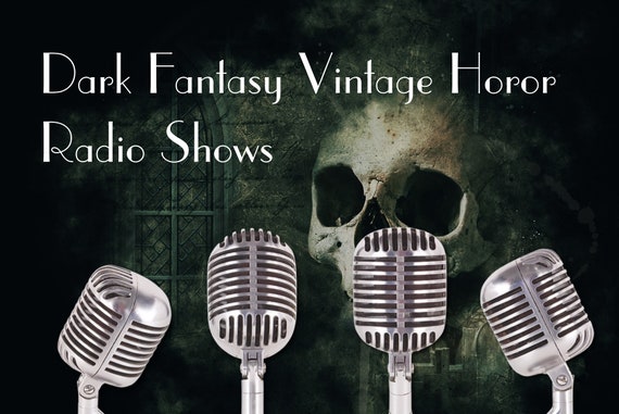 Dark Fantasy Vintage Horror Radio Shows 27 Episodes 11 Hours | Etsy