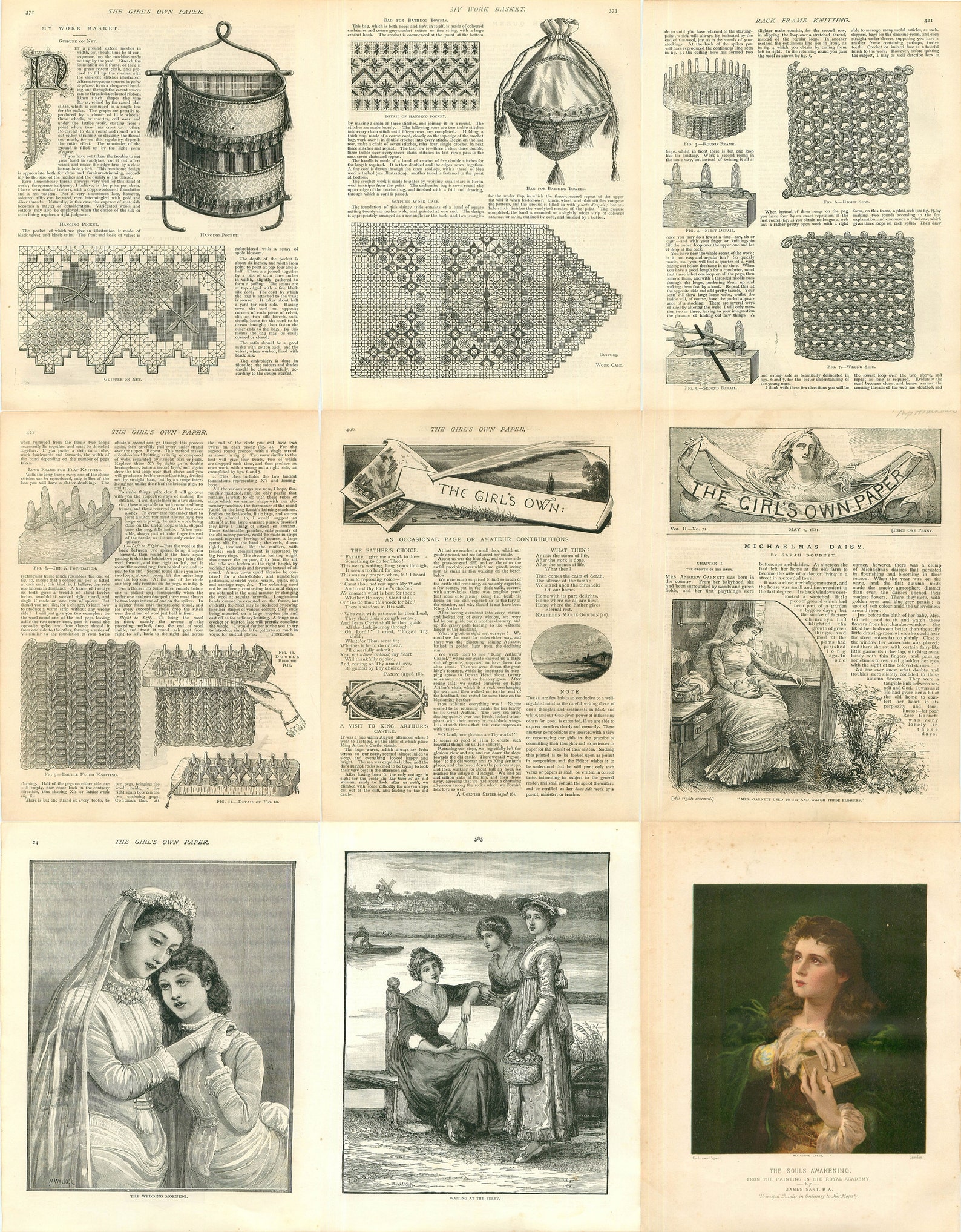 The Girls Own Annual: 1880-1888 Magazine Collection (pdfs) - Etsy