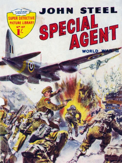 Super Detective Library Secret Agents, Science Fiction Comics, 124 ...