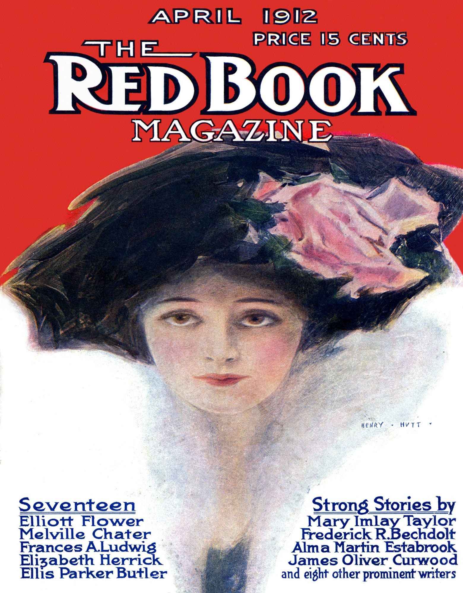 Red Book Vintage Womens Magazine Featuring Women Authors, Actresses ...