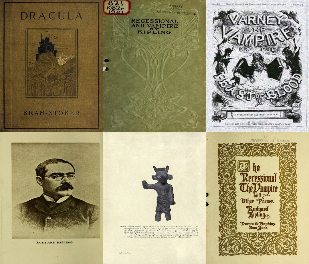 Vintage Vampire Ebook Collection: Dracula, Varney, & More (PDF) - Etsy