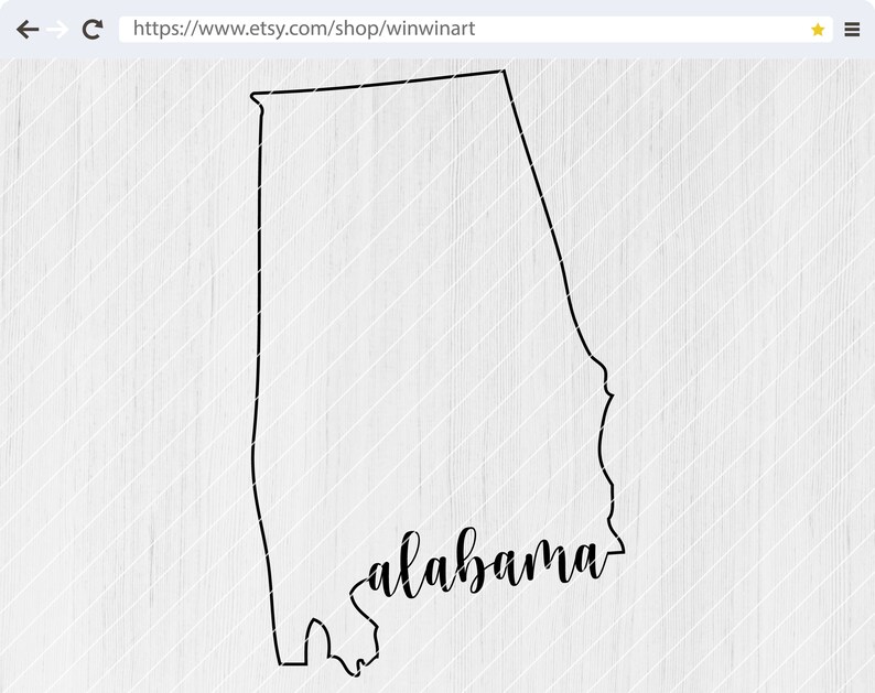 Alabama svg bundle Alabama svg Alabama dxf Alabama state svg | Etsy