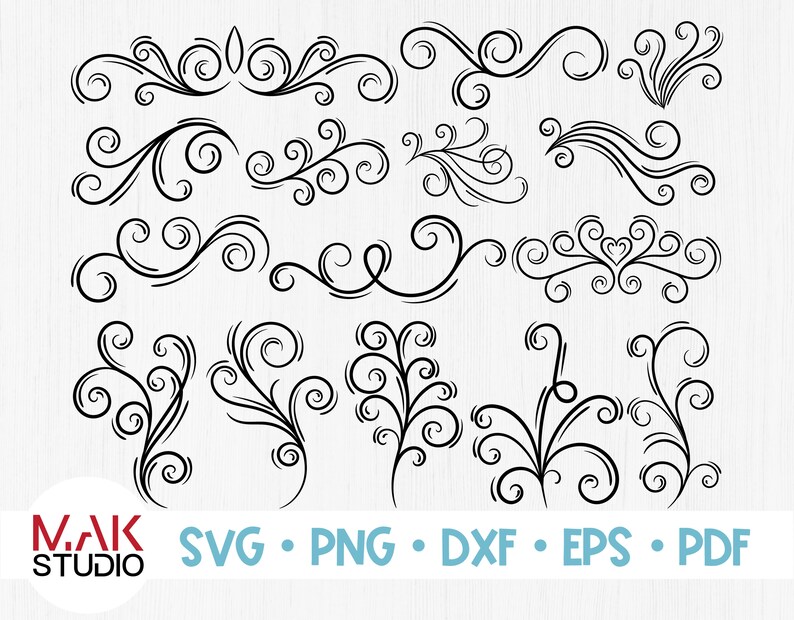 Art & Collectibles Clip Art Decorative Clipart Dxf Design Svg Eps ...