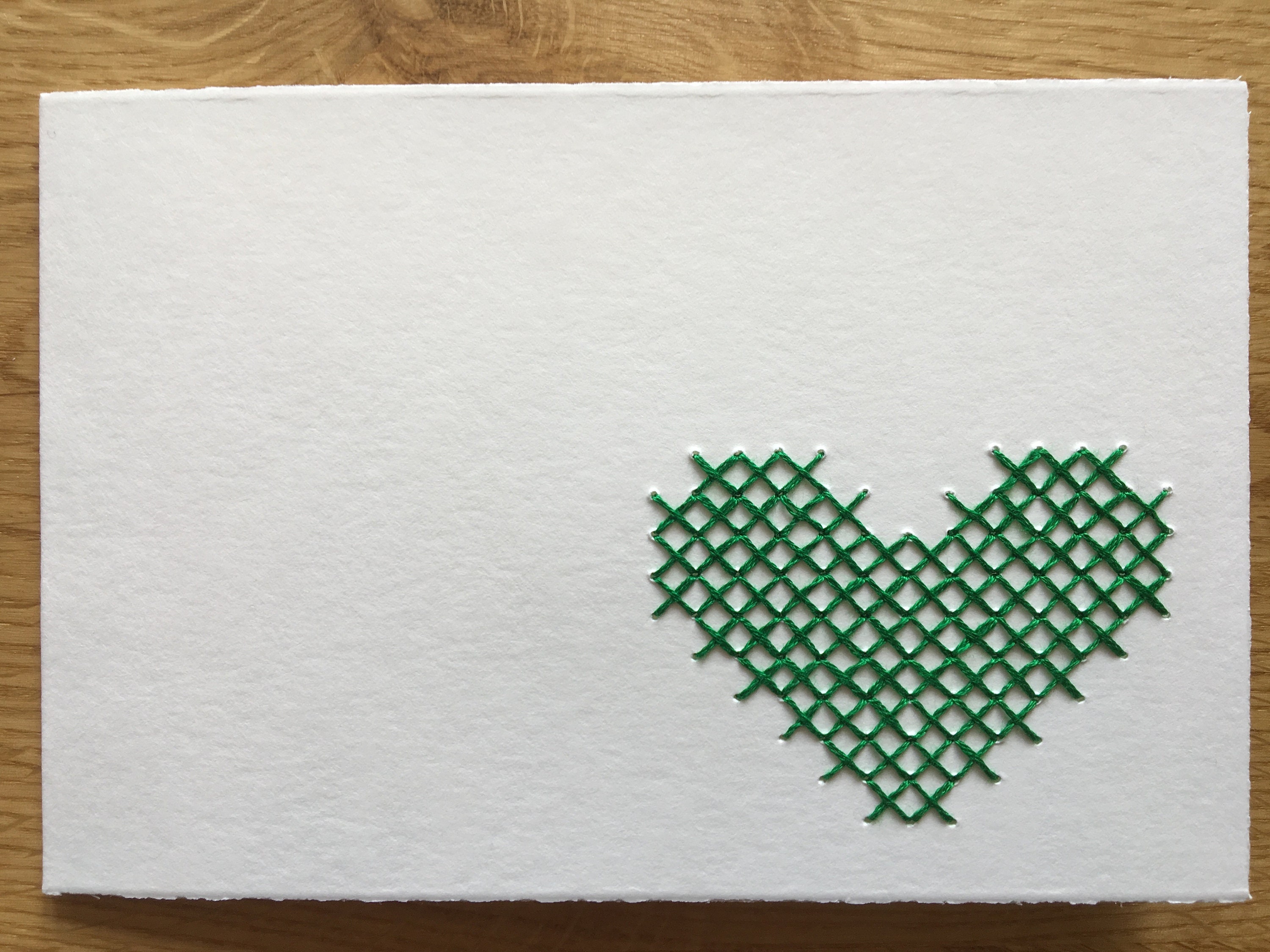 Card Motif "heart" (various Colors) - Etsy