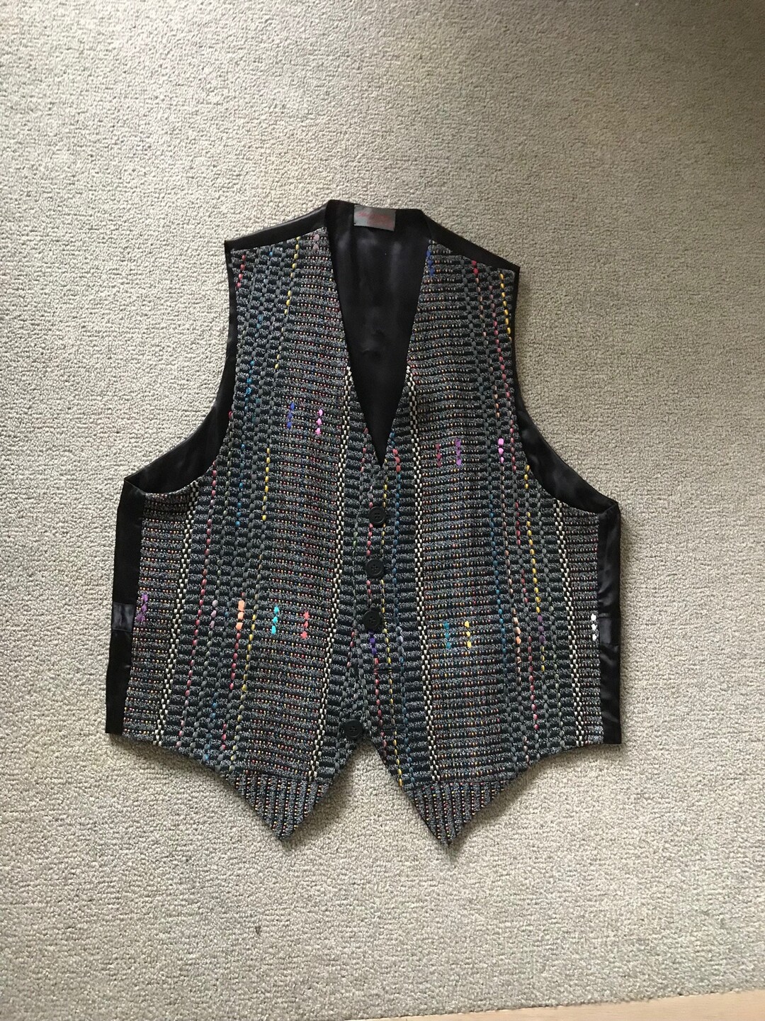 Hand Woven Vest by Deborah Cross - Etsy